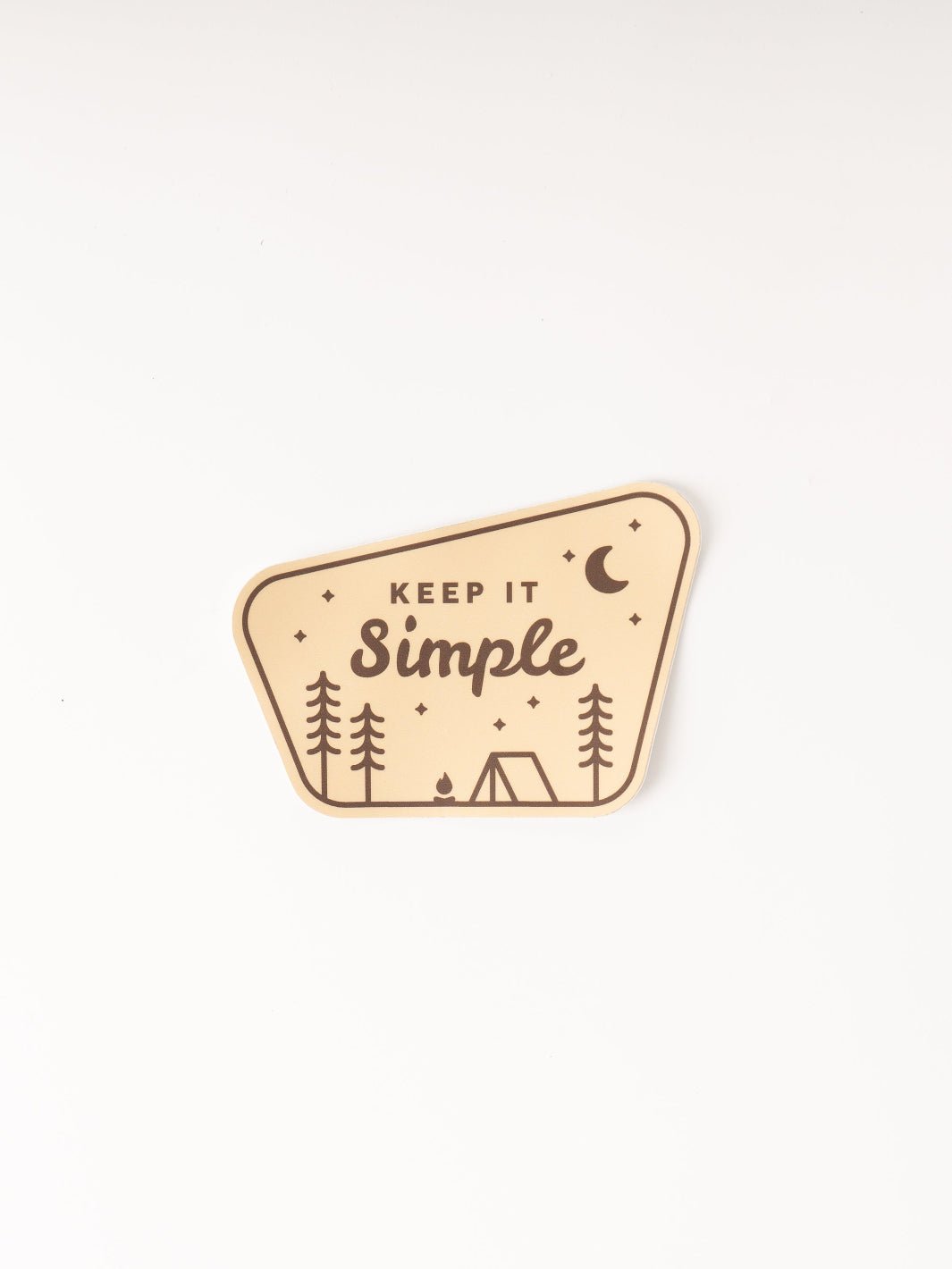 Keep it Simple Sticker - Heyday Bozeman
