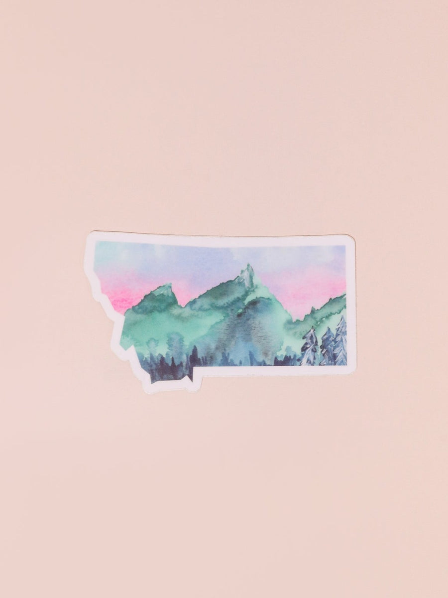 Unique Montana and Ski Stickers | Heyday Bozeman